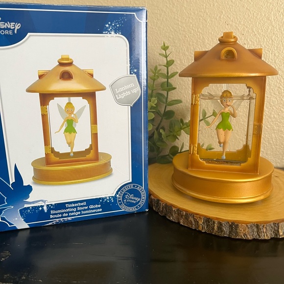 Disney | Accents | Disney Store Tinkerbell Light Up Lantern With ...